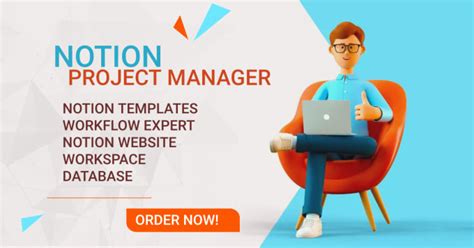 design notion template productivity project management workspace by