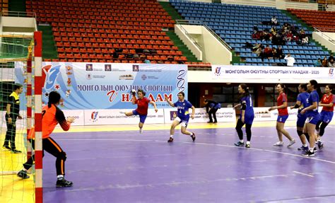 Монголын оюутны спортын V их наадмын гандболын тэмцээн эхлэв