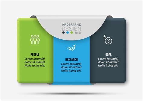 비즈니스 또는 마케팅 Infographic 템플릿 프리미엄 벡터