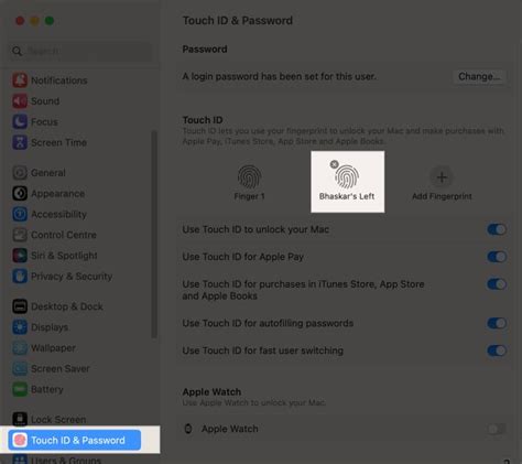 How To Set Up And Use Touch ID On Mac In MacOS Sonoma IGeeksBlog