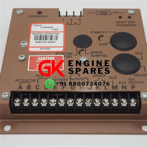 Esd5570 Speed Controller For Generator At ₹ 4500 Piece Generator Controller In New Delhi Id