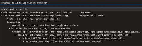 Unable To Use Jcenter · Issue 323 · Proyecto26react Native