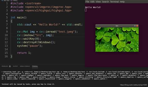 Ubuntu环境下vscode配置opencv的c开发环境ubuntu Vscode C Opencv 编译执行 Csdn博客