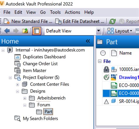 Selected Folder Not Clearly Shown Autodesk Community