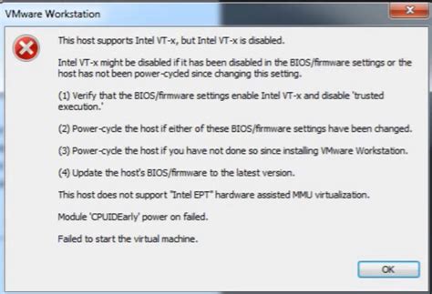 Quick Guide To Fix Error This Host Supports Intel VT X In VMware Workstation Learnomate
