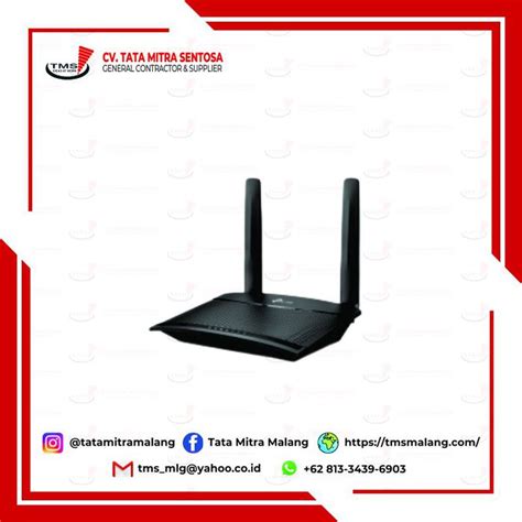 TP LINK TL MR100 300Mbps 4G Wireless N Router
