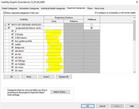 Adjusting Line Weights Of Cad In Linked Model Autodesk Community