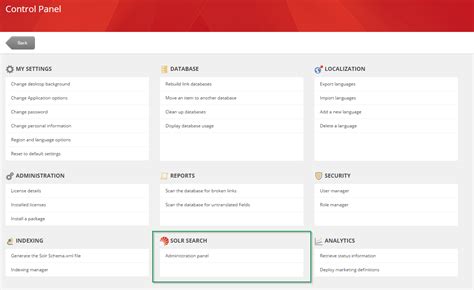 Sitecore Module Solr Admin Panel Cms Xperience