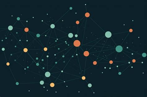 Premium Ai Image A Simple Graphic Representation Of Interconnected