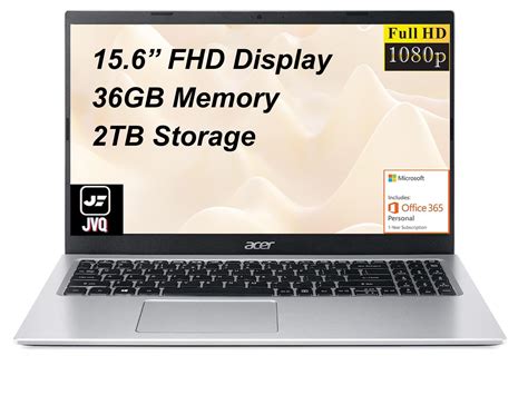 Acer Aspire Slim Laptop Full HD Display Intel Celeron N Processor GB DDR Memory