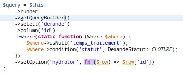 Short Arrow Closure Syntax Gives Warnings With Function Args Issue Eclipse Pdt Pdt GitHub