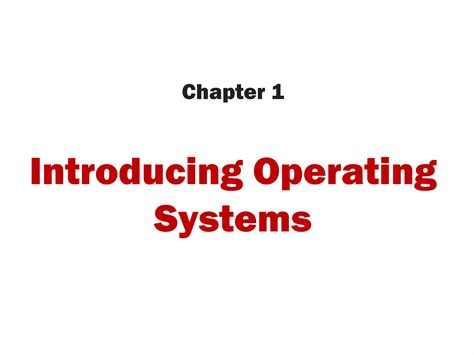 Chapter1 Introduction To Operating Systempdf