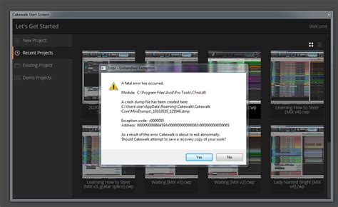 Network Adapter Crashing Cakewalk Cakewalk By BandLab Cakewalk Discuss The Official