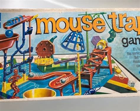 Mouse Trap Game By Ideal 1975 Etsy