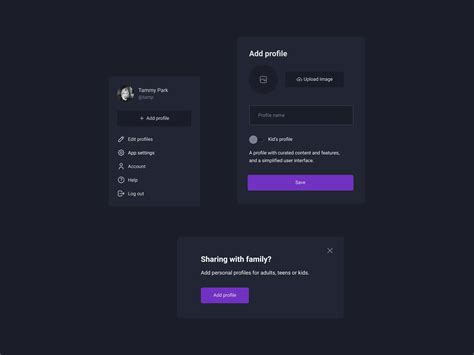 Dark Mode UI Component Design By Ildiko Gaspar On Dribbble