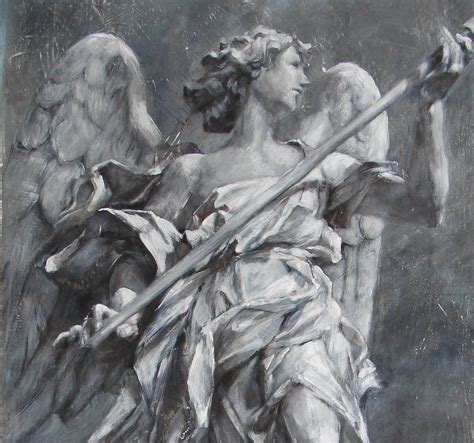 Angel Statue Painting At Explore Collection Of