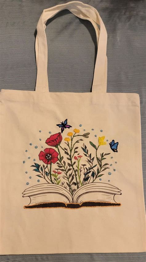 20 Unique Embroidery Tote Bag Ideas For Creative Inspiration Digidia