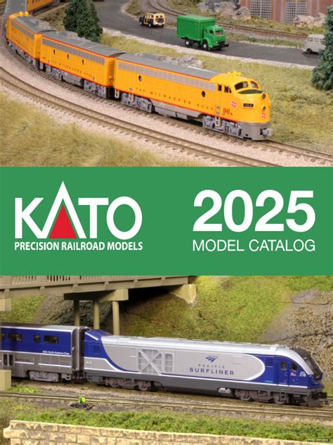 Kato N Scale 2025 Model Train Catalog Pdf Sustainable Transport