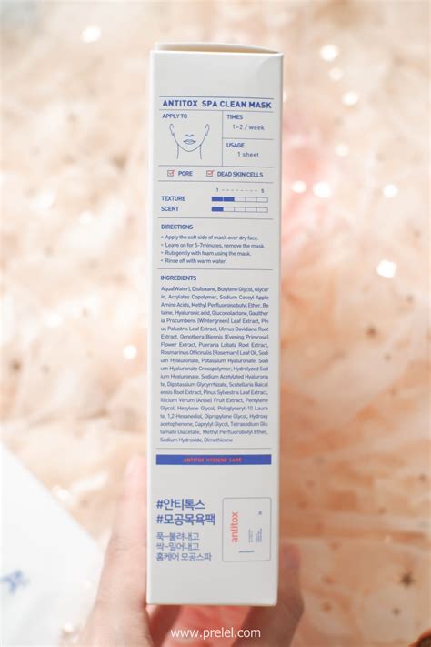 Antitox Spa Clean Mask Review