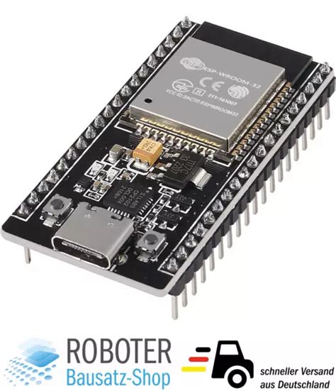 Nodemcu Iot Entwicklungsboard Esp32 Esp Wroom 32 Usb C 38 Pin Eur 13 26 Picclick De