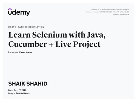 Shahid Shaik On Linkedin Successfully Completed The Selenium