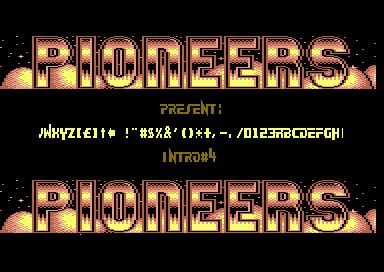 CSDb Intro 4 By Pioneers
