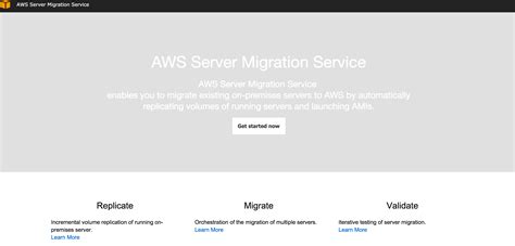 Migrate Vsphere Vms To Amazon With Aws Server Migration Service The