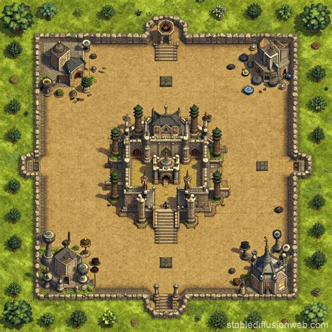 Top Down Dungeon Tileset