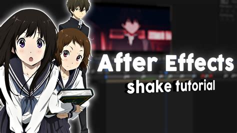 After Effects Shake Tutorial I Tilt Shake I After Effects Rotation Shake Tutorial I S Shake