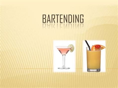 Cocktail And Mocktail Ppt
