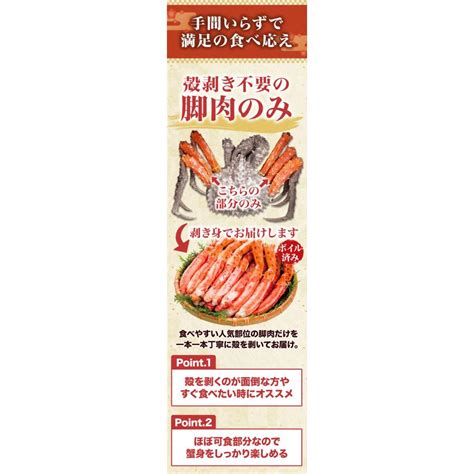 お値引きクーポン配布中 約10~15本500g ボイルイバラガニモドキ棒肉剥き身 イバラガニモドキ ゴールデンキングクラブ いばらがにもどき