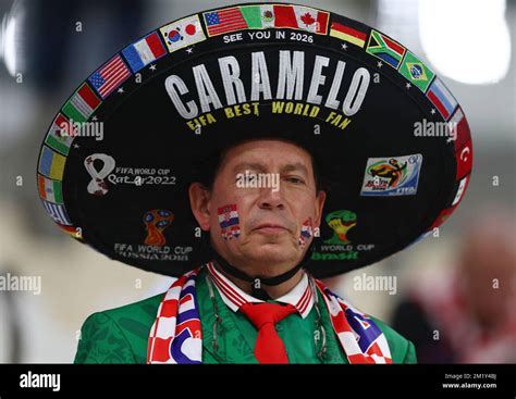 Doha Qatar 13th December 2022 Mexican Superfan Caramelo During The Fifa World Cup 2022 Match