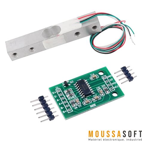 Utilisation Capteur De Poids Avec Hx711 Et Arduino Pour Contrôler Pesage à Distance Via