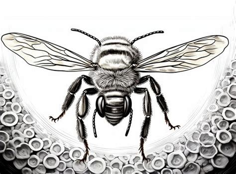 Imressive Styled Bee Graphics 4k Vector Art Imagella