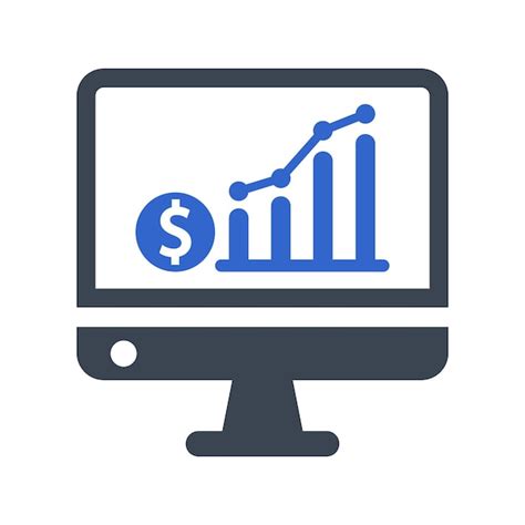 Premium Vector Analysis Growth Icon