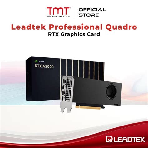 Tmt Leadtek Professional Quadro Rtx A400 A1000 A2000 Workstation Shopee Malaysia