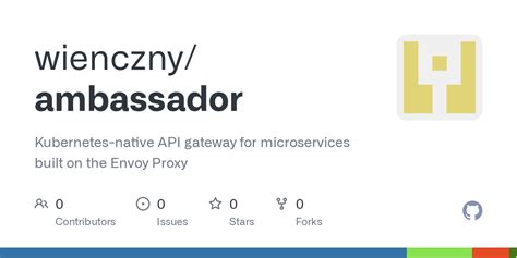 Github Wiencznyambassador Kubernetes Native Api Gateway For