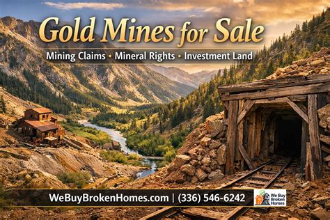 Gold Mines For Sale Mining Claims And Investment Properties