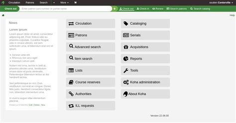 Screenshot 2022 10 28 At 11 16 00 Koha Staff Interface Solutions