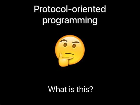 Protocol Oriented Programming In Swift Ppt