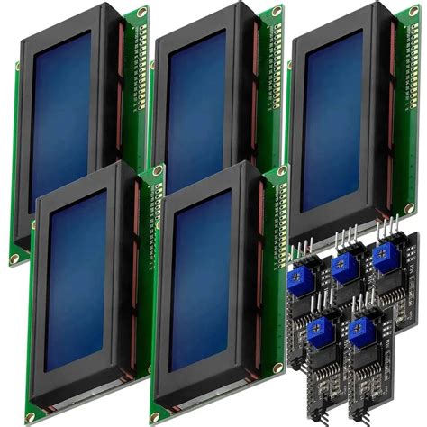 Hd44780 2004 Lcd Display Bundle 4x20 Characters Openelab Technology Ltd