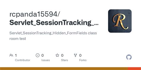 Github Rcpanda15594servletsessiontrackinghiddenformfields