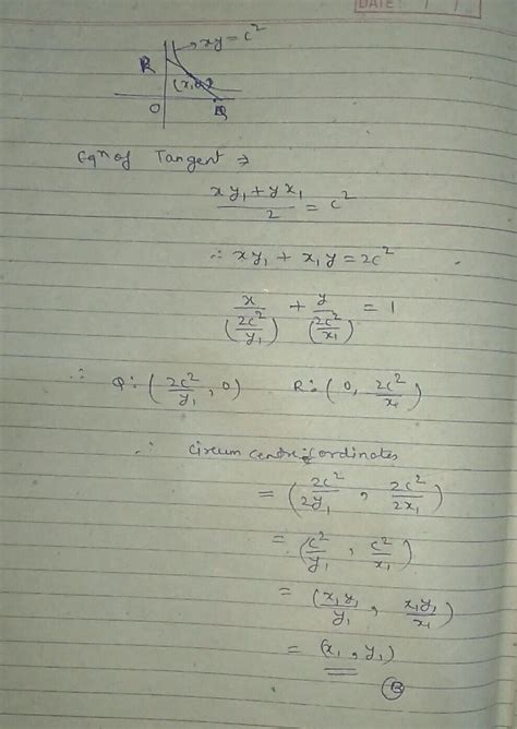 Draw The Graph For The Equation Given Below Hence Find The Co Ordinates Of The Points Where