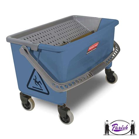 Floor Finish Applicator Bucket Microfiber Flat Mop Bucket Parish Supply