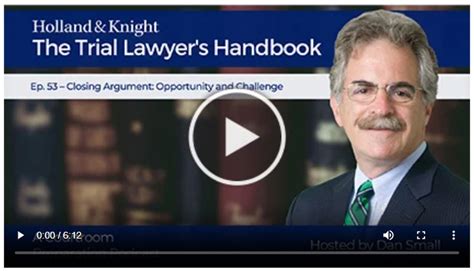Podcast Closing Argument Opportunity And Challenge Trials