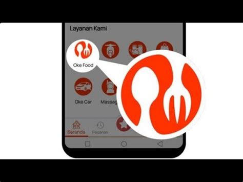 Tutorial Orderan Fitur OKE FOOD OKEJEK DRIVER YouTube