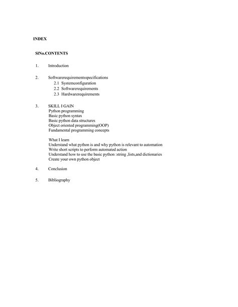 Python Programming Report Demo For All The Students Pdf