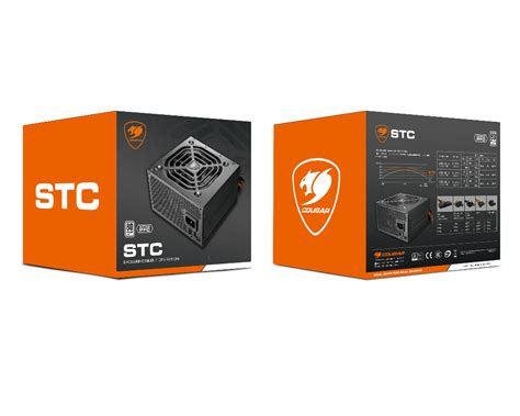 Cougar Stc550 Power Supply And Cord Cougar Gaming