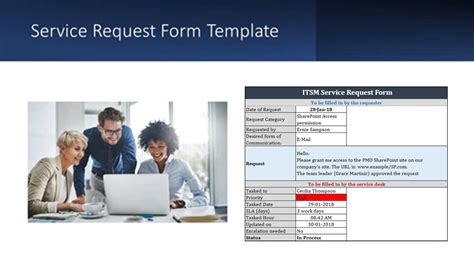Service Request Form Template Itsm Docs Itsm Documents And Templates