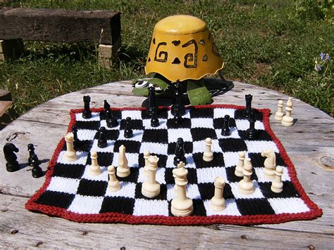Ravelry Chess Board Pattern By Stephanie Fry